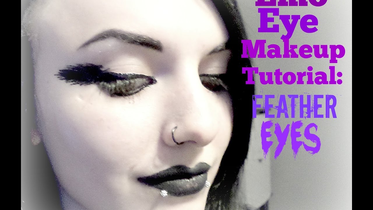 Emo Makeup Tutorial #8: Feather Eyes