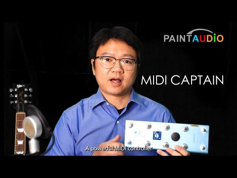 Paint Audio MIDI Captain Wireless MIDI Foot Controller with | Reverb