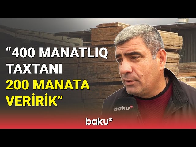 Yanğından sonra “Taxta bazarı”nda qiymətlər: “400 manatlıq malı 200 manata satırıq” - VİDEO - Oxu.az