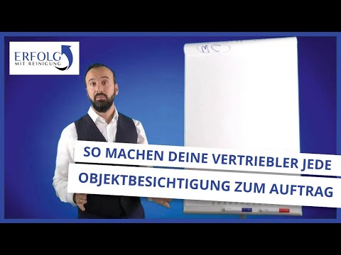 💎 1 Objektbegehung = 1 Reinigungsauftrag 💎 | Erfolg mit Reinigung