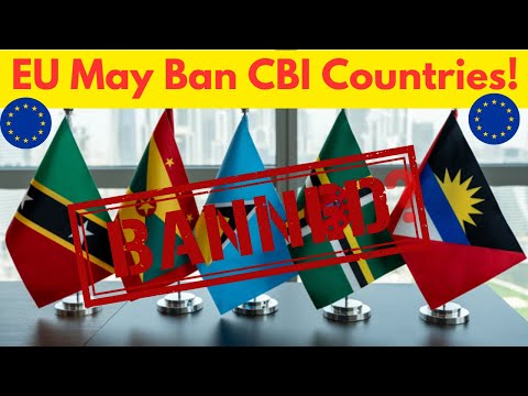 EU to Ban Visa-Free Entry for Caribbean CBI Countries! #eu #cbi #caribbean #dominica