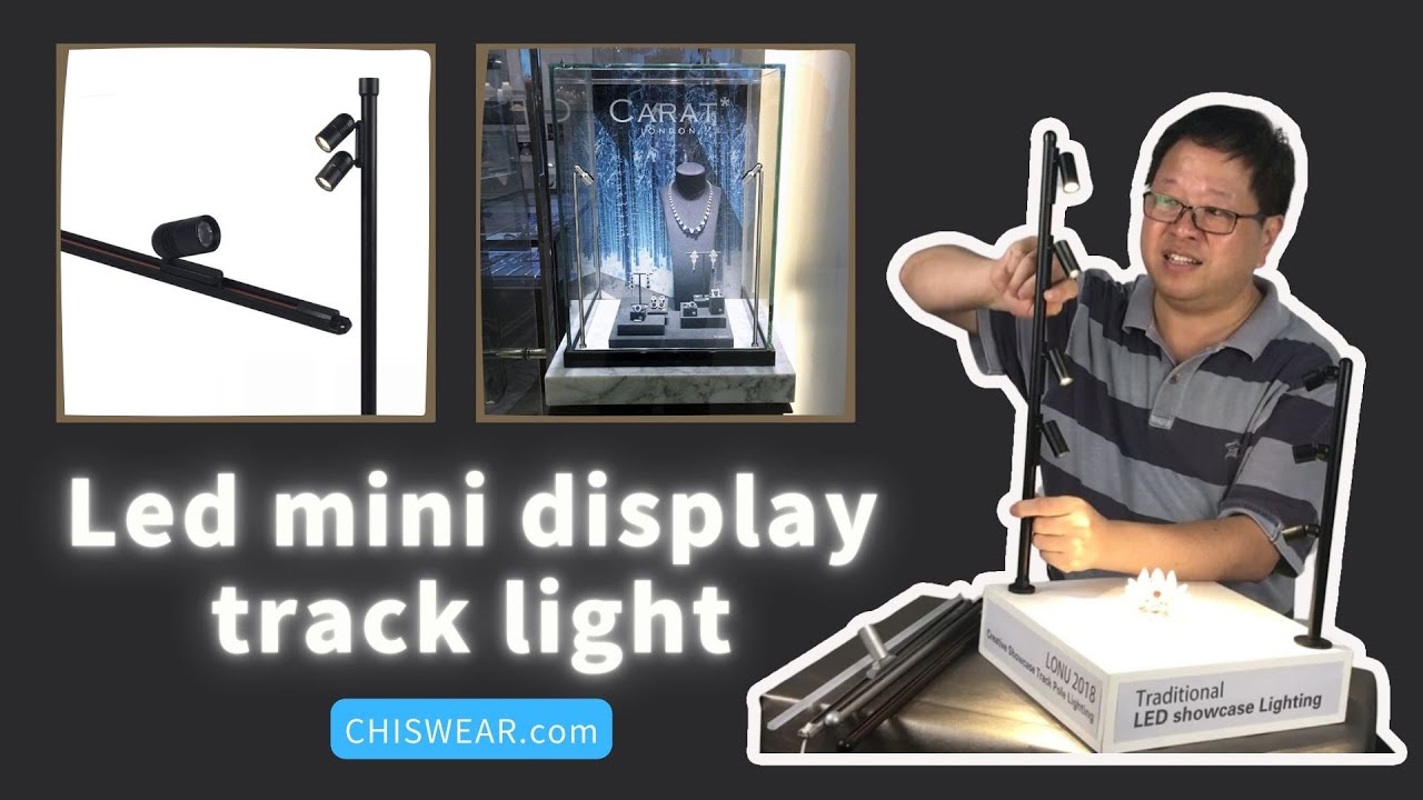 How to choose Mini spotlights？What is jewelry display lamp ？mini Led vertical spotlight #tracklight