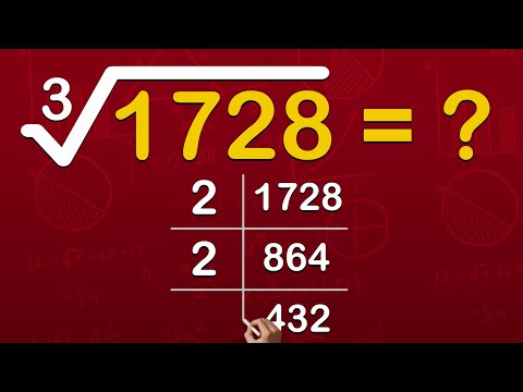 Cube root of 1728 / 1728 ka cube root/ 1728 ka ghnamul / #primefactor #cuberoot # publicmaths