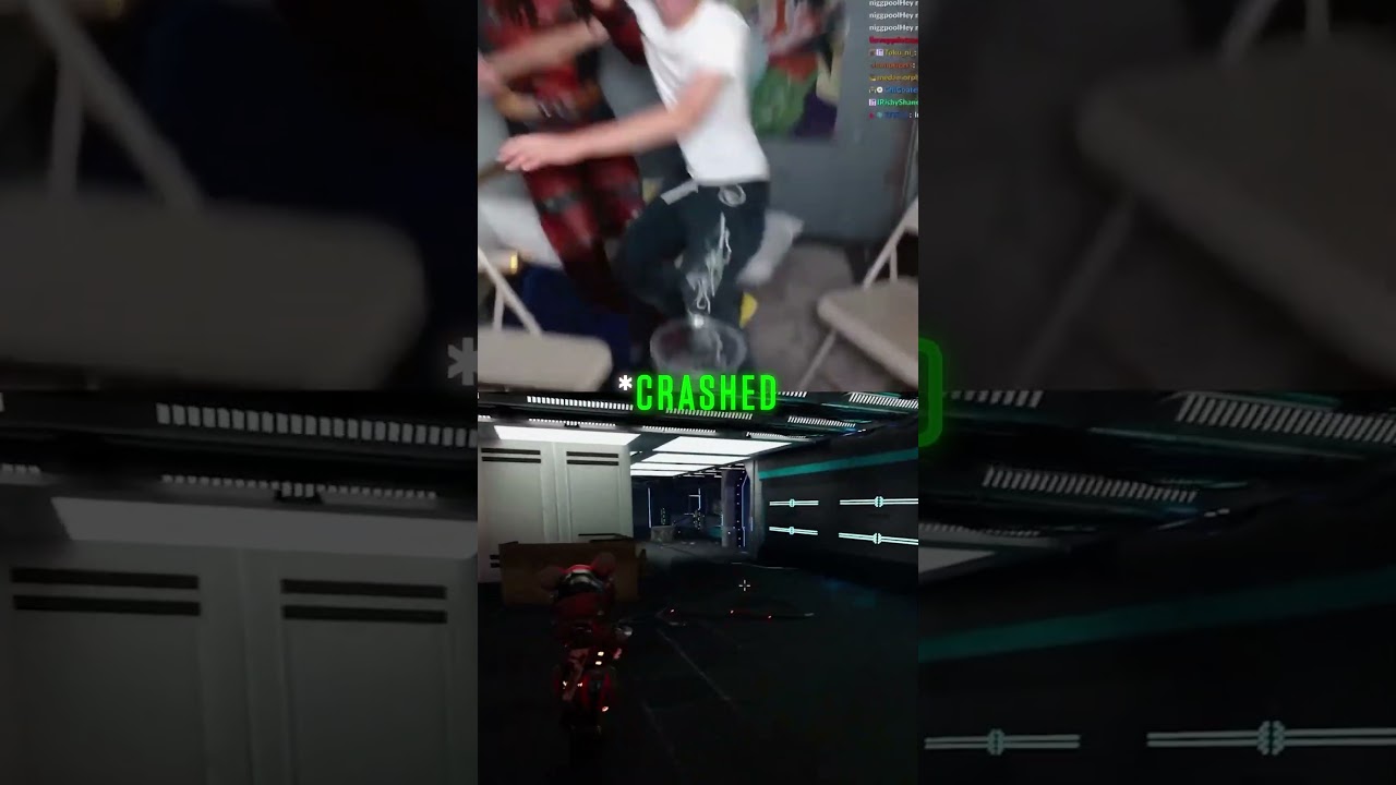 The vehicle started moving mid stream 😂  #gaming #rocketmonsters #kai #ray #amp #shorts