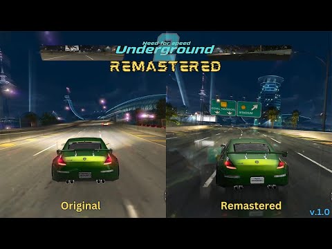 NFS Underground 2 Remastered v.1.0 β How to install, Gameplay, Comparison
