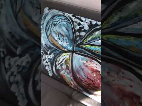 Short video about best abstract art for home interior that I love to infinity with music. Art NYC