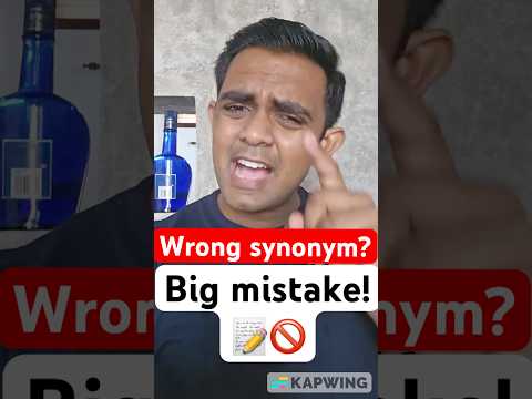Don’t let the wrong synonym trip you up in your IELTS essay! 📝🚫 #shorts #learning #srilanka#ielts