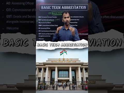 "How PAN, TDS, and CBDT Control Your Income | Income Tax Explained in Hindi"