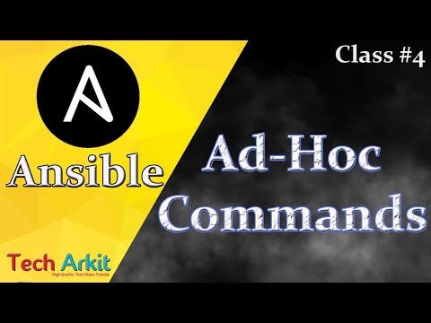 Learn Ansible Tutorial Class 4 | Ansible Ad hoc Commands | Tech Arkit - Mind Luster