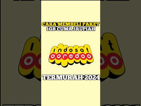 Cara Membeli paket Murah IM3 1GB Cuma 1 Rupiah