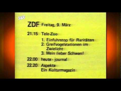 ZDF - Abendprogram + Auslandjournal (09.03.1979)