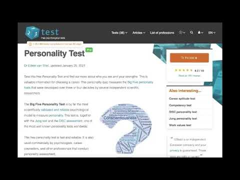 Free Personality Test