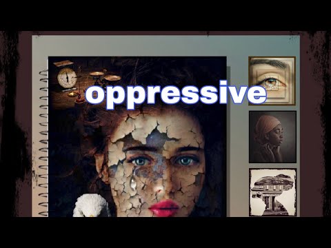 oppressive meaning in telugu? with example