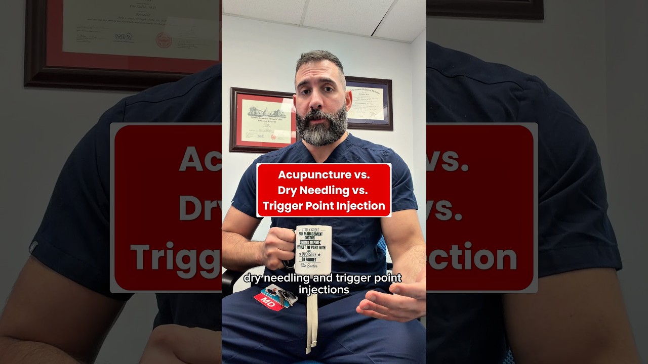 Acupuncture vs Dry Needling vs Trigger Point Injections – What’s the Difference?