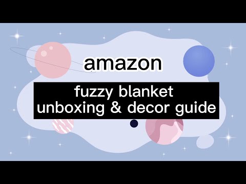 AMAZON MUST HAVES 2022 FOR WINTER | ROOM DECOR TIPS WITH A SHERPA BLANKET | UNBOXING REVIEW
