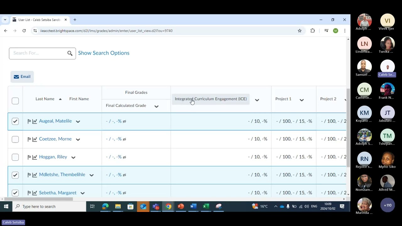 Create a grading system & Create grading schemes using the Grades tool