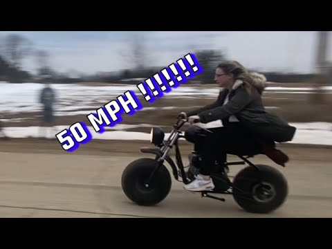 Coleman CT200U-EX does 50 mph with free mods !!!!!