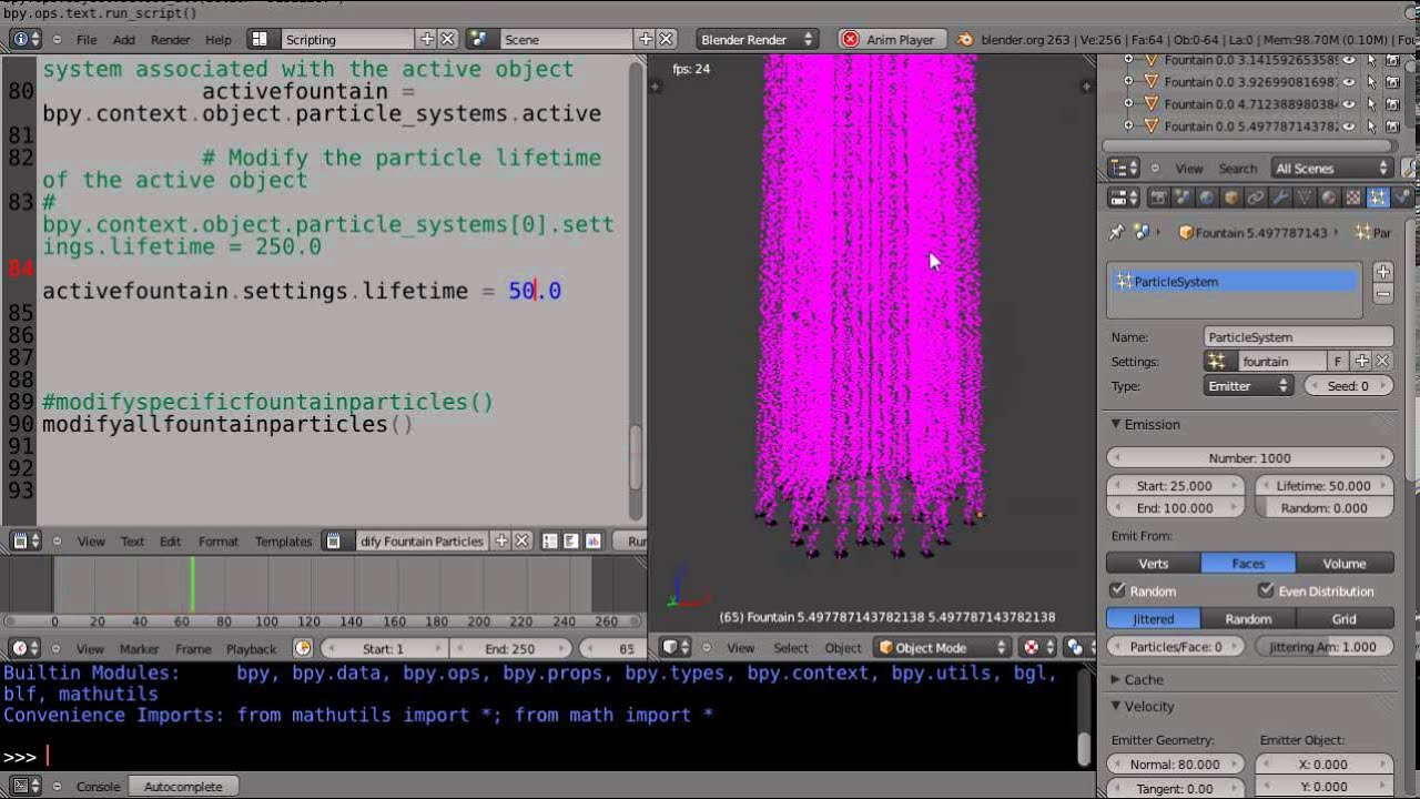 Blender Python Tutorial - Basic Python Programming - Part 15