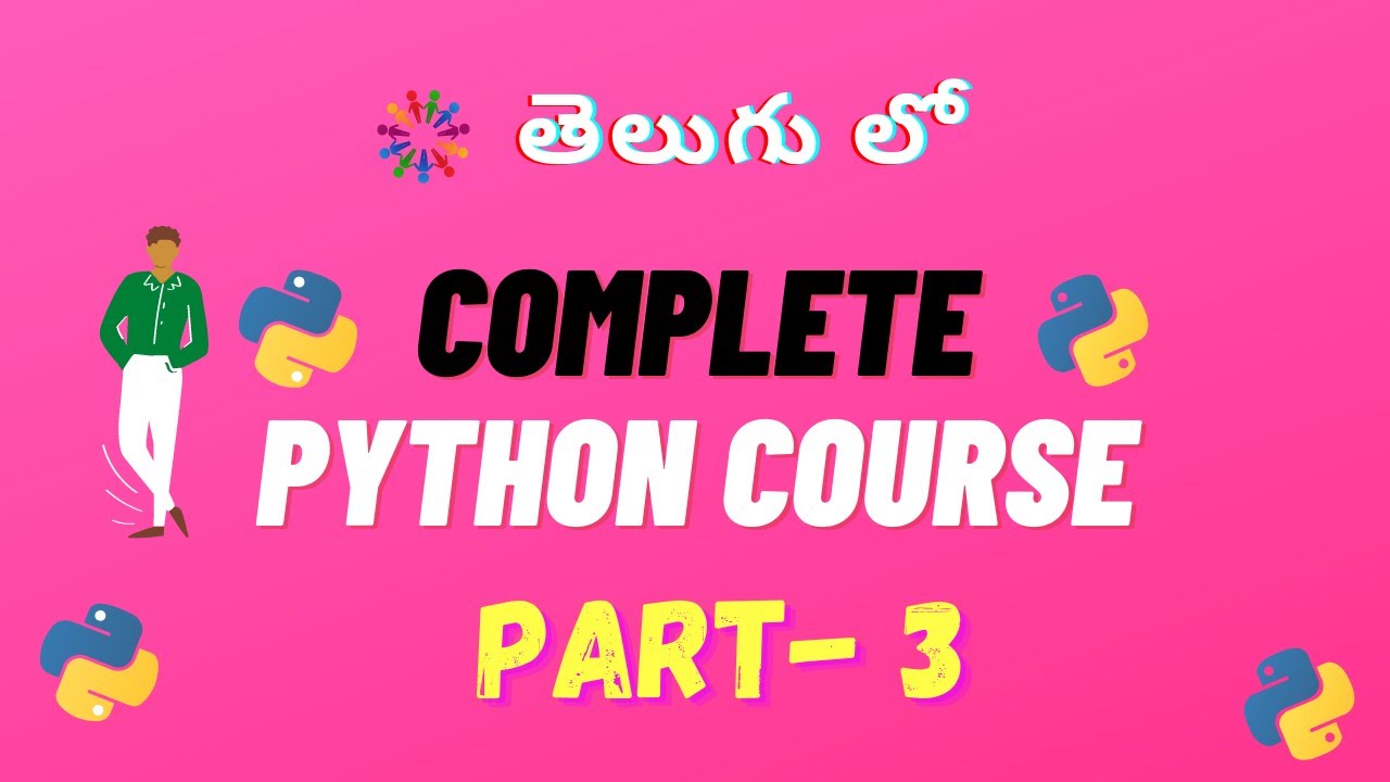 Complete Python Tutorials in Telugu - Part -3 | Python tutorials in Telugu
