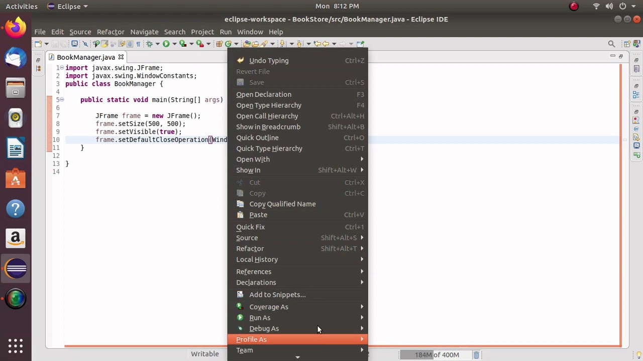 Java & J2EE: Tutorials 1 - Java Swing - Creating a JFrame in Swing