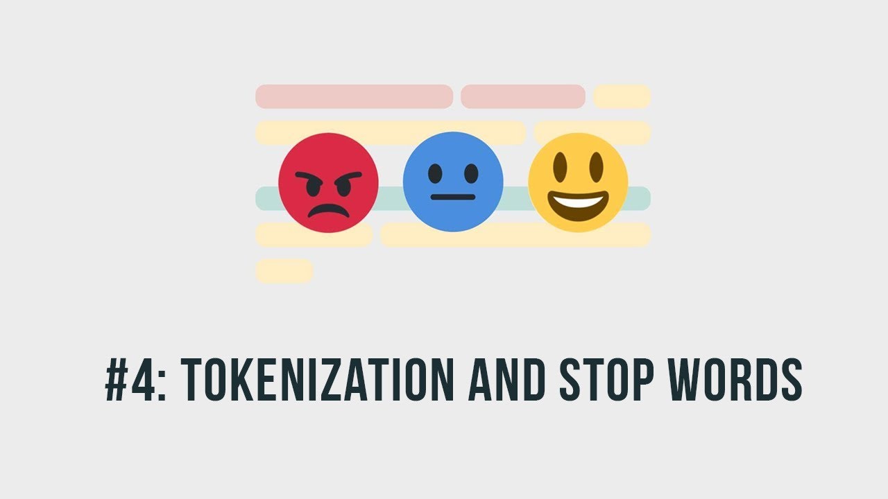 Sentiment Analysis Python - 4 - Tokenization and Stop Words (NLP)