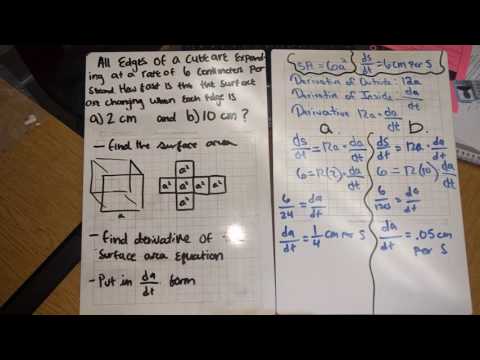 Surface Area Expansion Rates