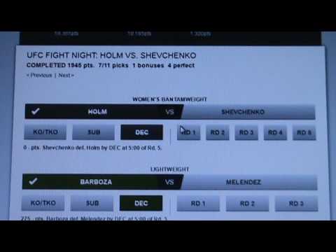 Updated UFC Fantasy Ranking-#790 Overall