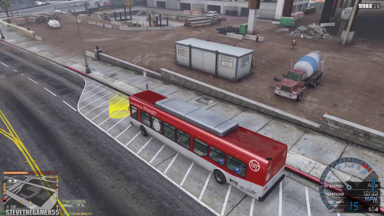 🚌 Bus Simulator V 1.2 - GTA 5