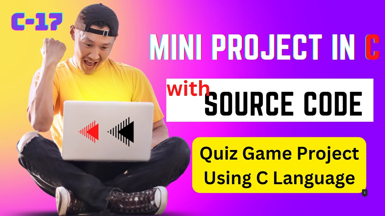 C Projects (Source Code) university assignment | how to creat a Quiz Game Mini Project in C