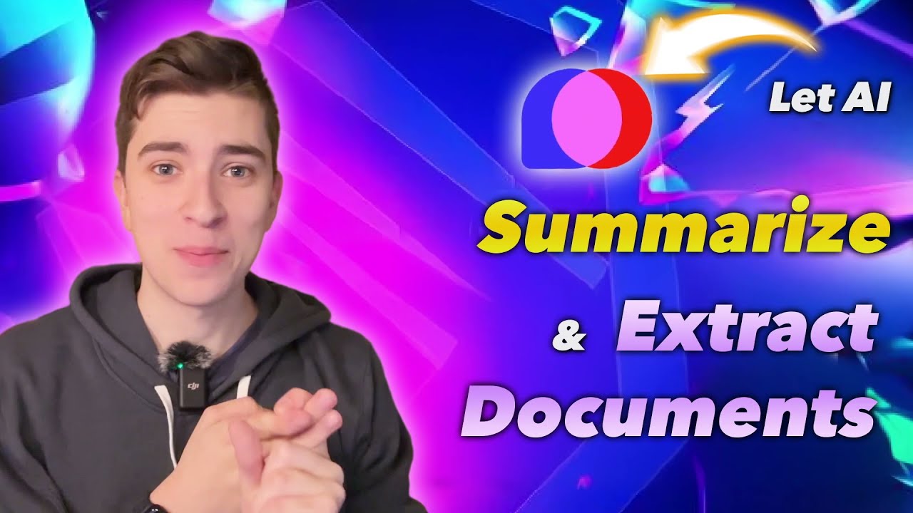 Let AI Do the Reading: Summarize & Extract Documents