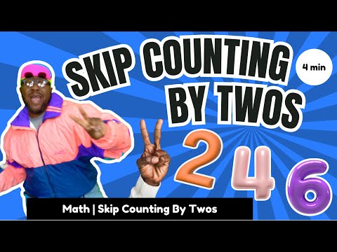 Count by 2's | Skip Counting |MISTER B | Counting Songs| Count to 100 | Kids Songs + Nursery Rhymes