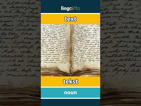 🇬🇧🇩🇰 text - tekst : vocabulary builder : learn English : Lad os lære engelsk