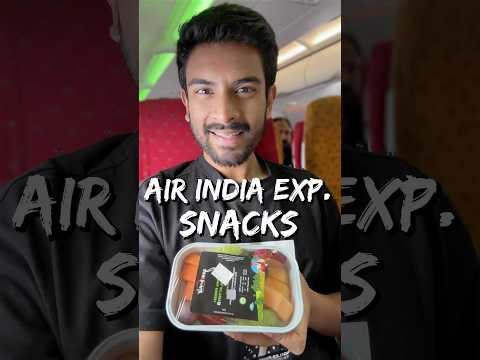 Are Air India Express’s Snacks Any Good? ????✈️
