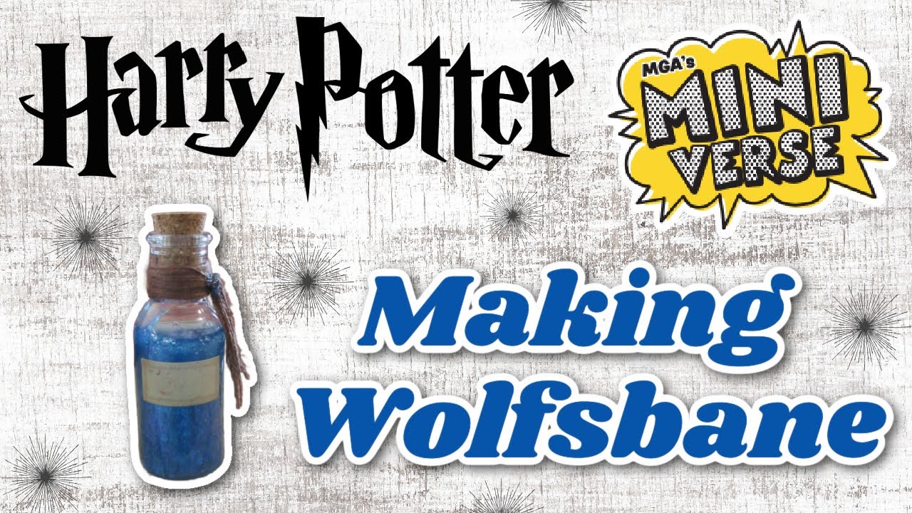 Miniverse Harry Potter Potions - Making Wolfsbane!