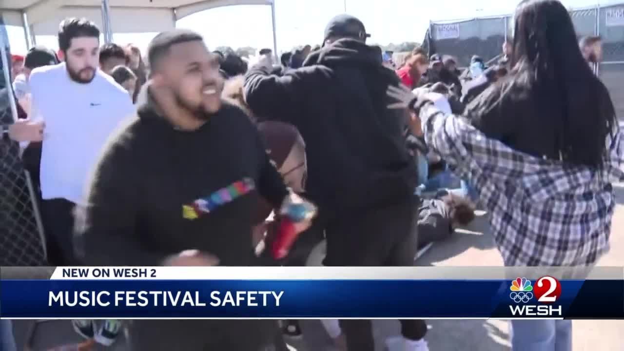 Music festival safety