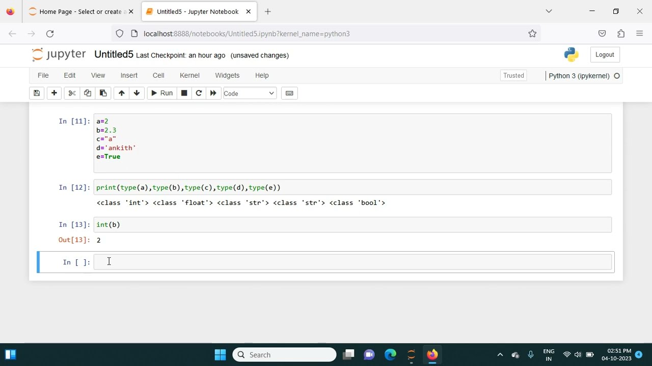 convert one data type to another in python
