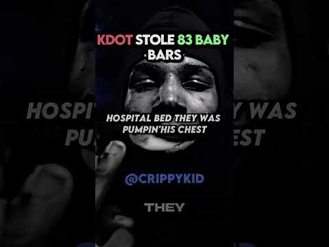Kdot keep clicking - circus pt 2 Kdot stole 83 baby bars (notti osama k*ller)