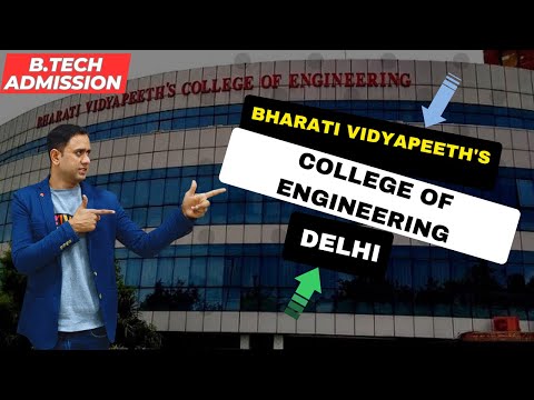 Bharati Vidyapeeth's College of Engineering | B.Tech Admission 2024 - Placements, Fees #btech