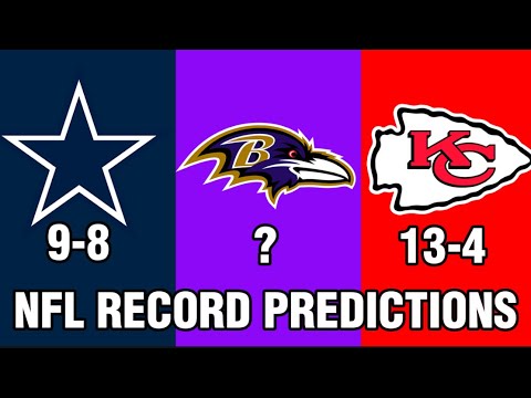 My 2024 NFL Record Predictions