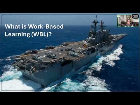 Webinar 1: Introduction to Work-Based Learning in Manufacturing and Metallurgy