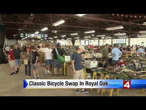 Classic bicycle swap in Royal Oak