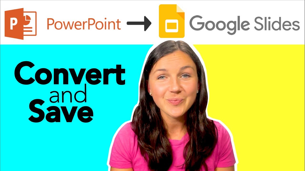 How to Save Powerpoint as Google Slides - Convert - Tutorial - Turn Powerpoint into Google Slides