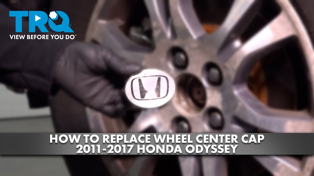 How to Replace Wheel Center Cap 2011-2017 Honda Odyssey
