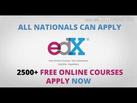 2500+ Edx Free Online Courses With certificates APPLY NOW