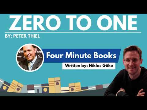 Zero To One Summary (Animated) — How To Build a Tech Startup That's 10x Better Than the Competition