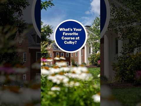 What's Your Favorite Course at Colby?