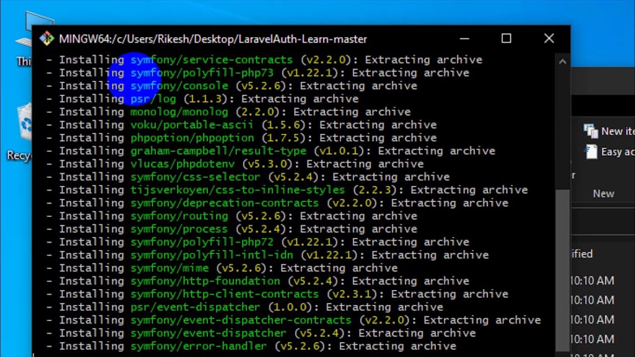 Clone And Run Any Laravel Project From GitHub 2022