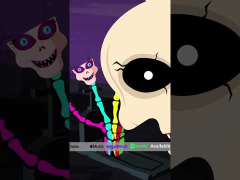 Finger Family Song With Skeletons on #spotify #halloween #shorts #hooplakidz