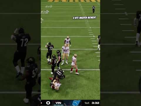 If the game is doing stuff like this to you, just quit cuz you not winning π
#madden25 #mut25