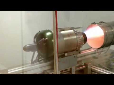 Glider turbine on test bench